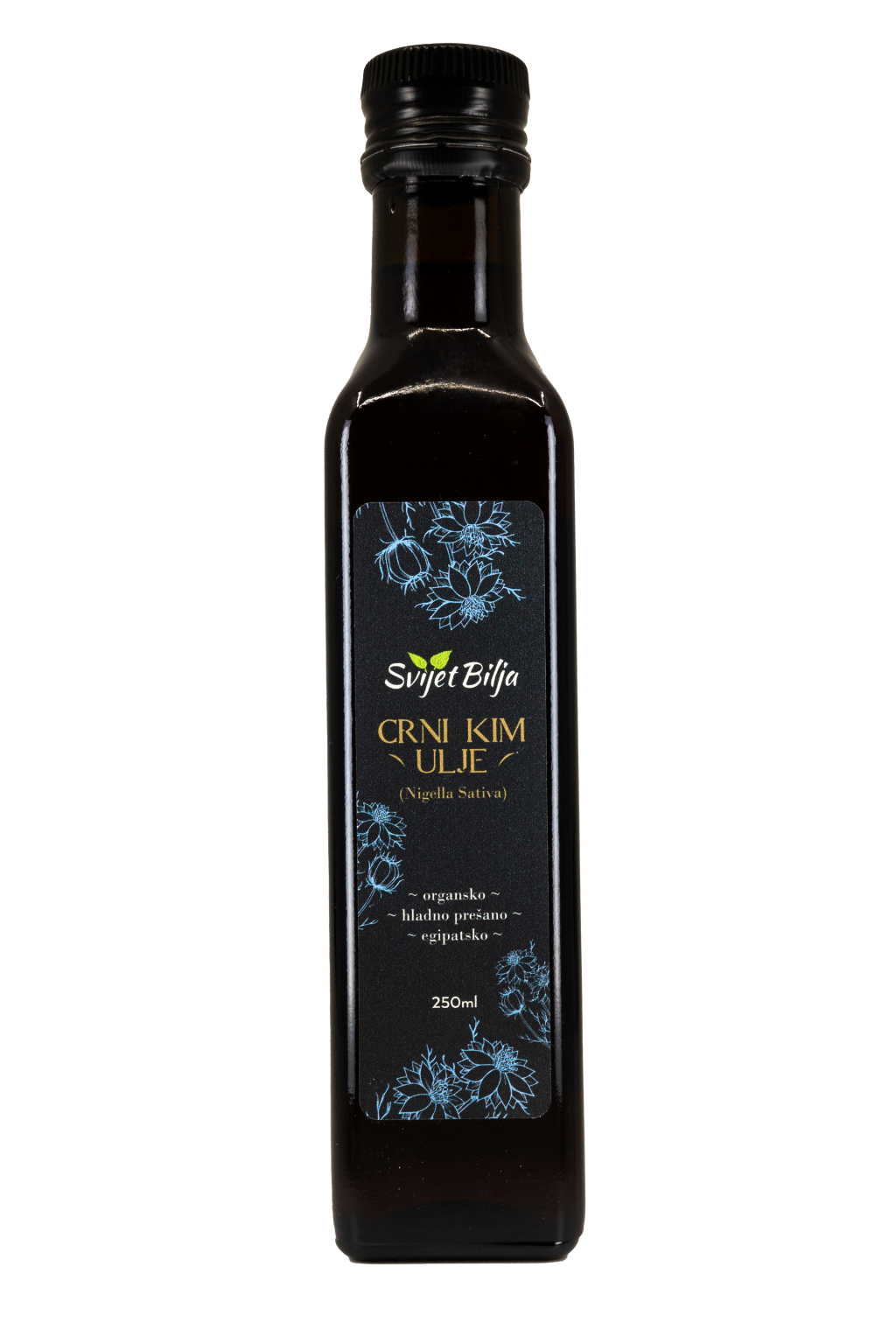 Ulje crnog kima (egipatsko, organsko) 250ml - Svijet Bilja